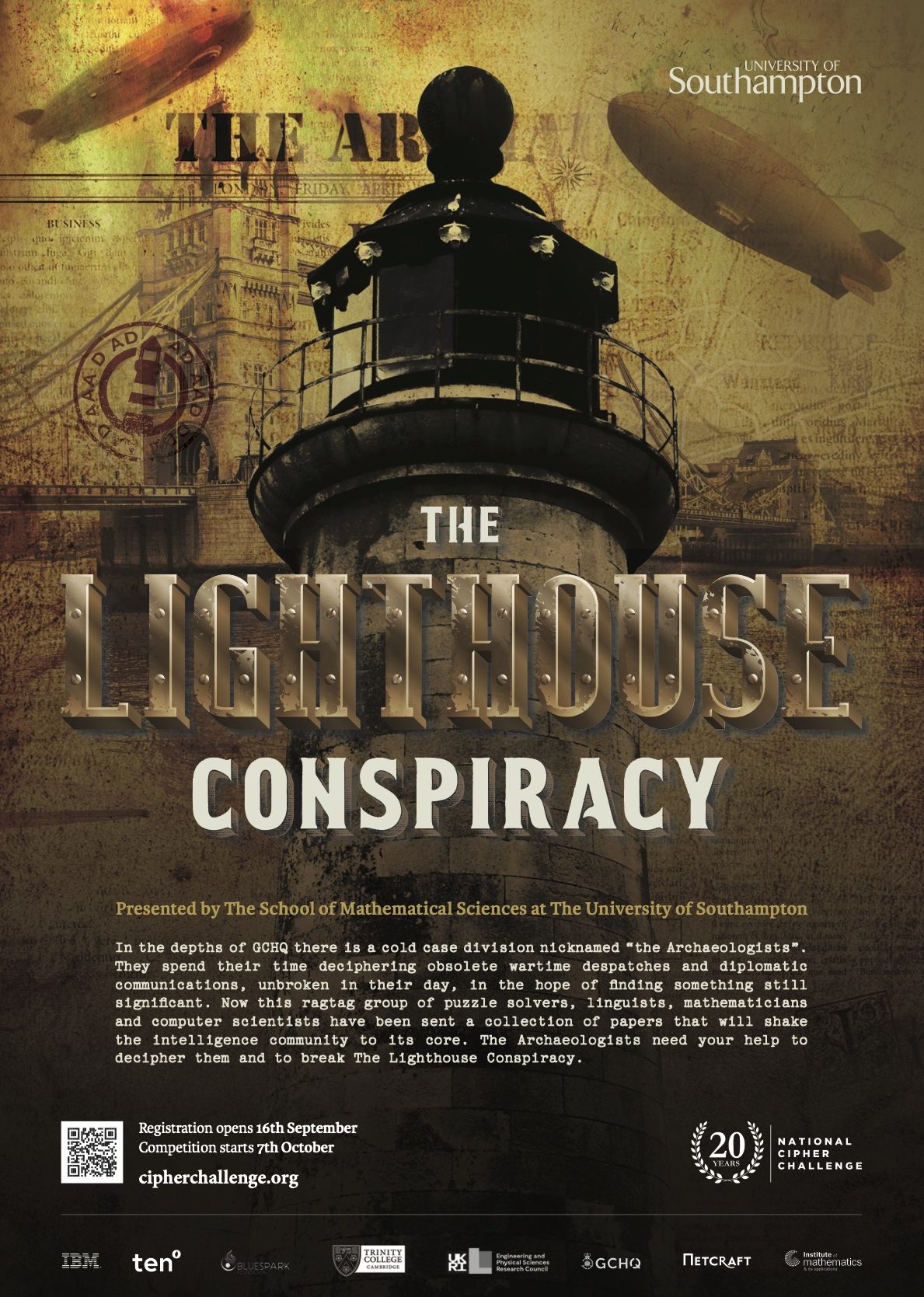 Poster Graphics National Cipher Challenge 2022