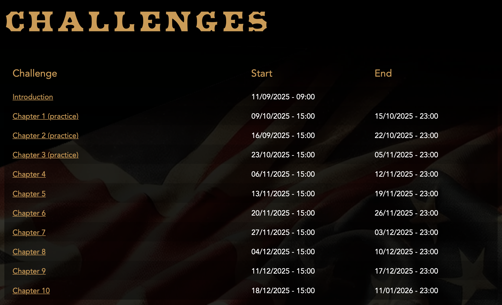 One week to go until we publish the first challenge - National Cipher ...